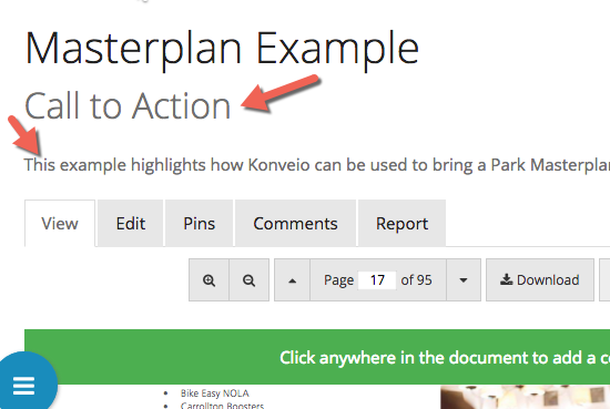 Adding Documents and Pins – Urban Interactive Studio